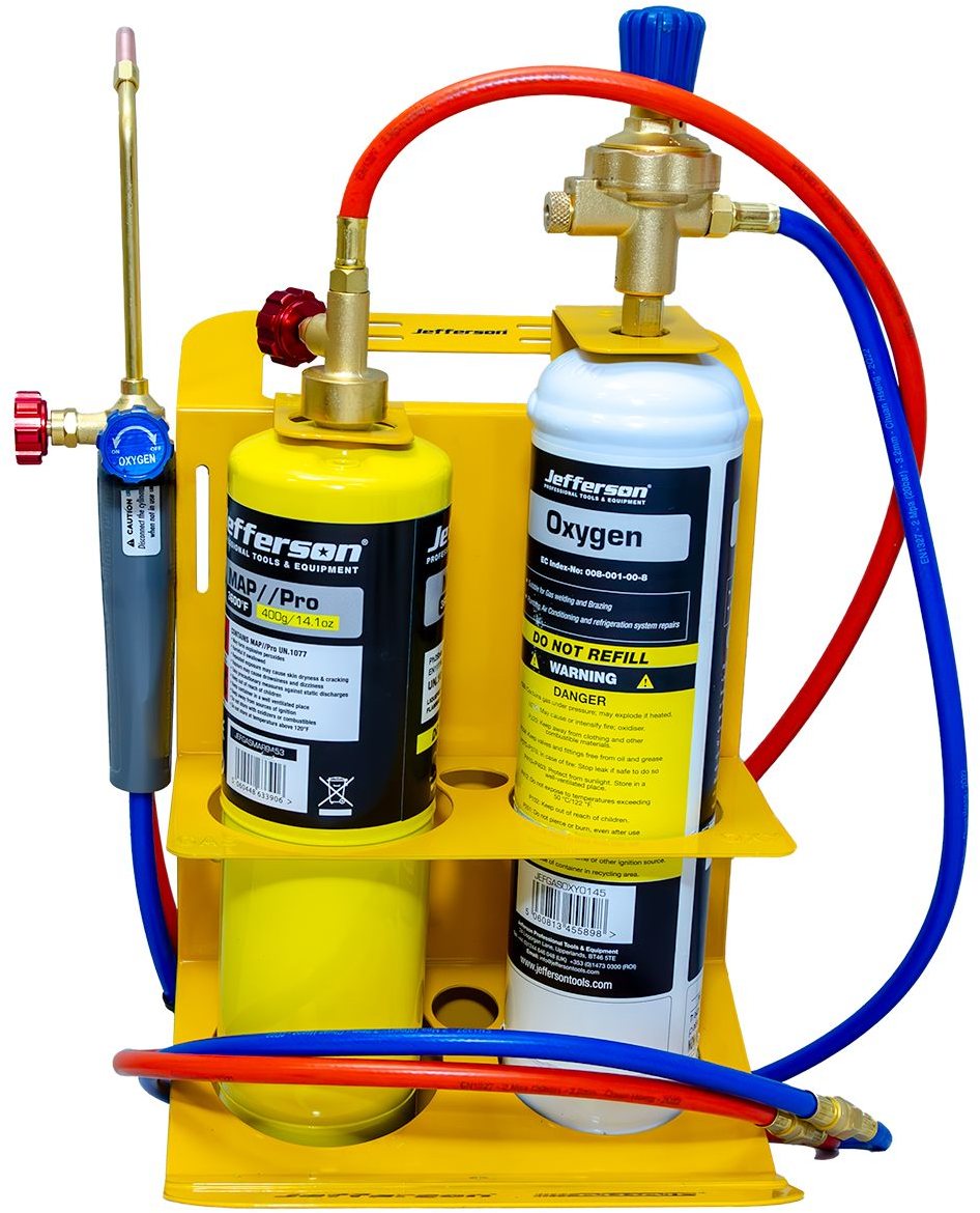 Jefferson Tools Jefferson Mapp & Oxygen Brazing Kit - Welding