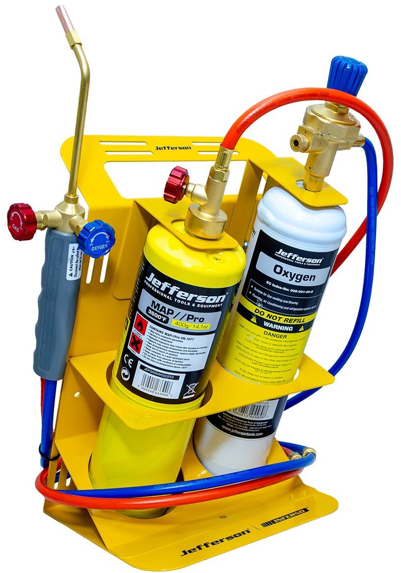 Jefferson Tools Jefferson Mapp & Oxygen Brazing Kit - Welding