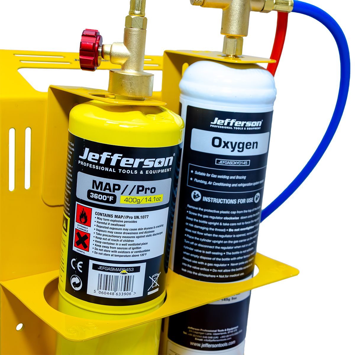 Jefferson Tools Jefferson Mapp & Oxygen Brazing Kit - Welding