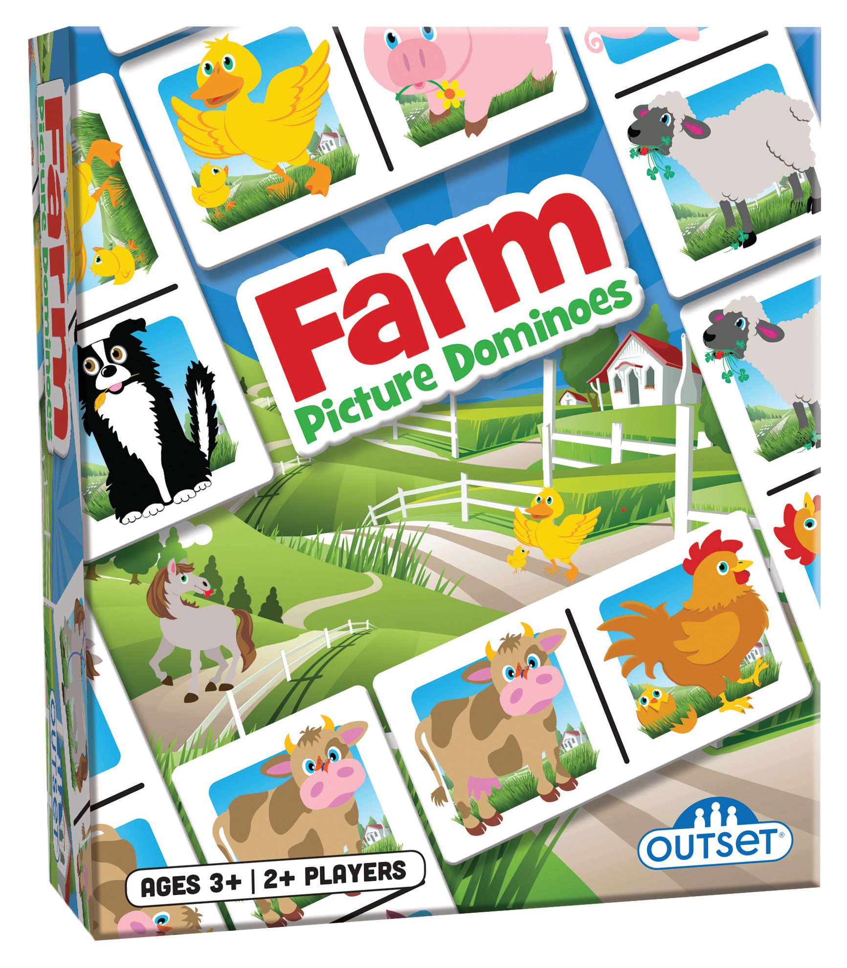 Farm Dominoes Set - Games & Activities - Mole Avon