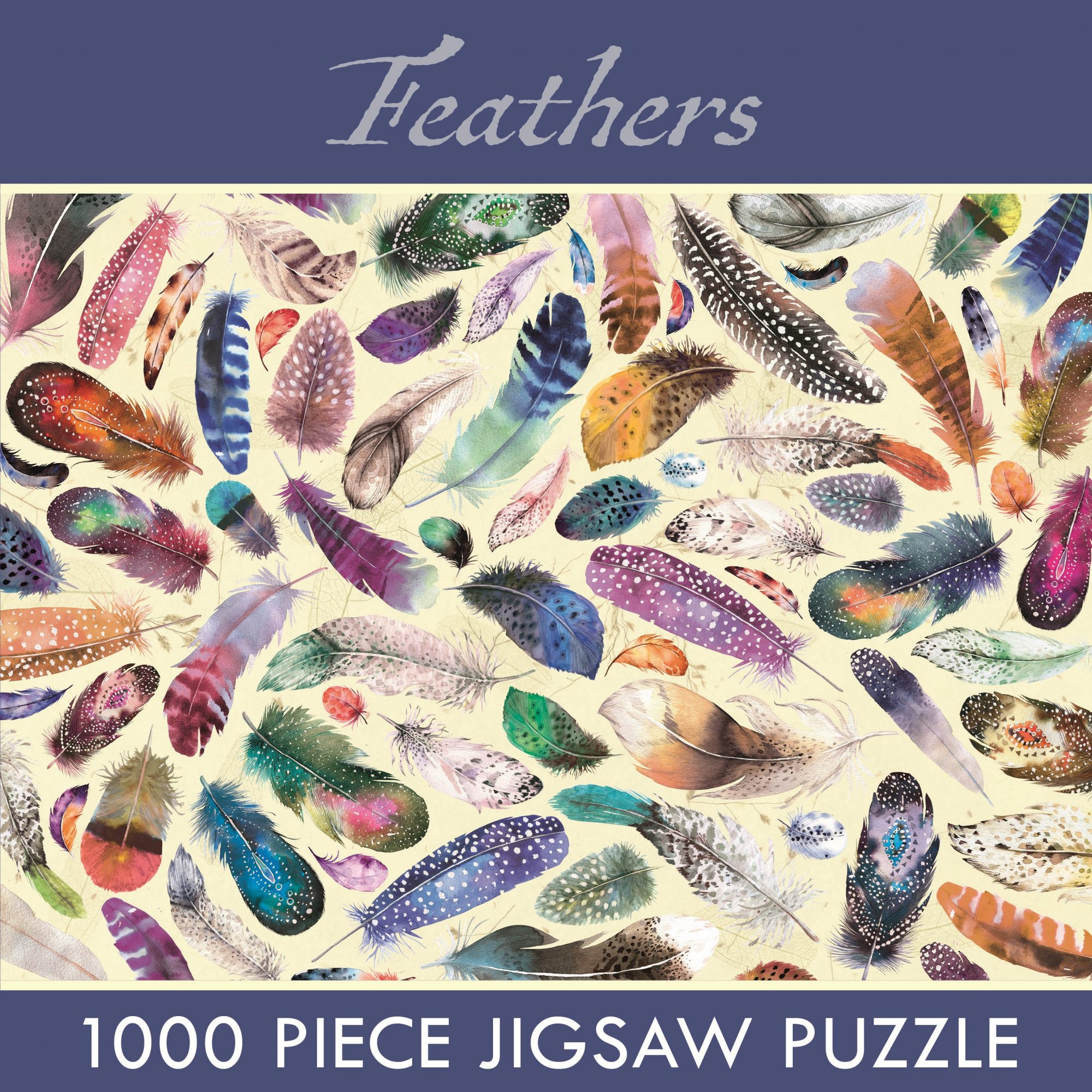 JADE Feathers Jigsaw 1000 Piece - Games & Puzzles