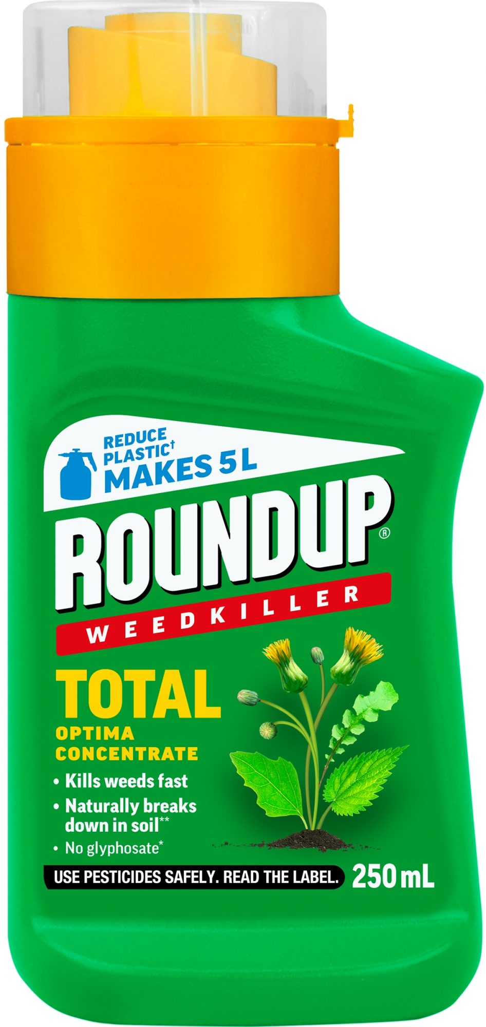 ROUNDUP Roundup Total Optima Weed Killer Concentrate 240ml - Weed Killers