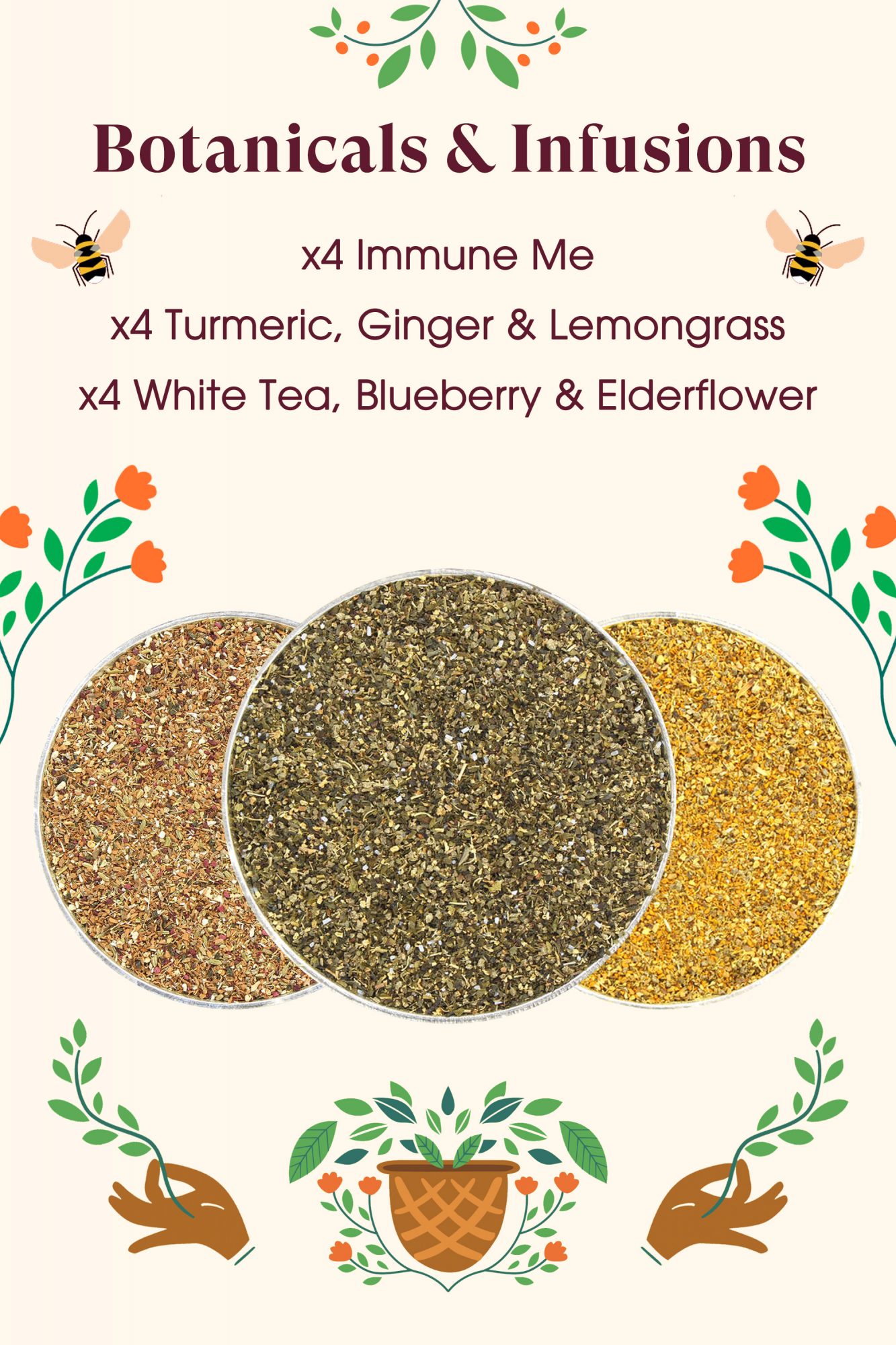 Wellness Tea Collection | 12 Organic Loose Pyramids