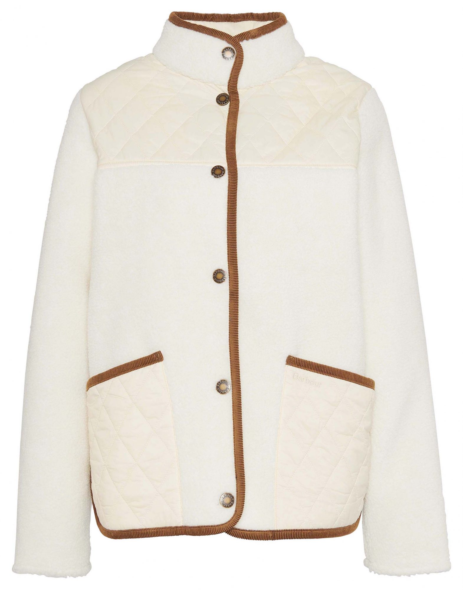 Barbour Brambles Fleece Winter Pearl - Barbour