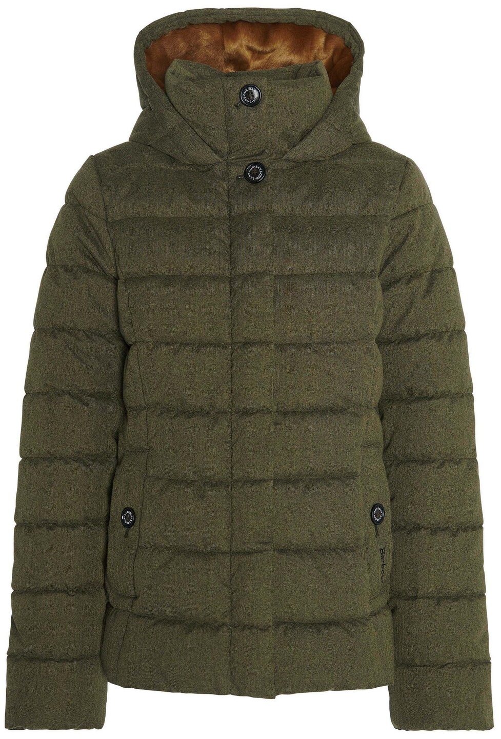 Barbour Camellia Puffer Jacket Olive - Barbour