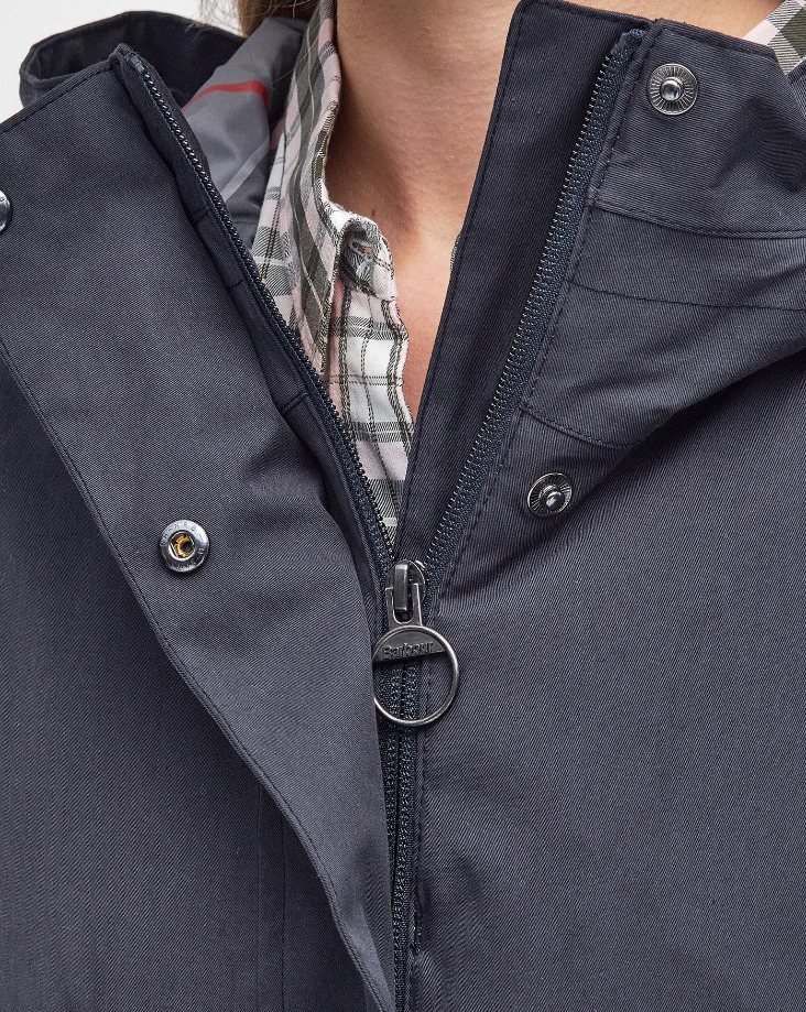 Barbour Bowlees Waterproof Jacket Navy - Barbour