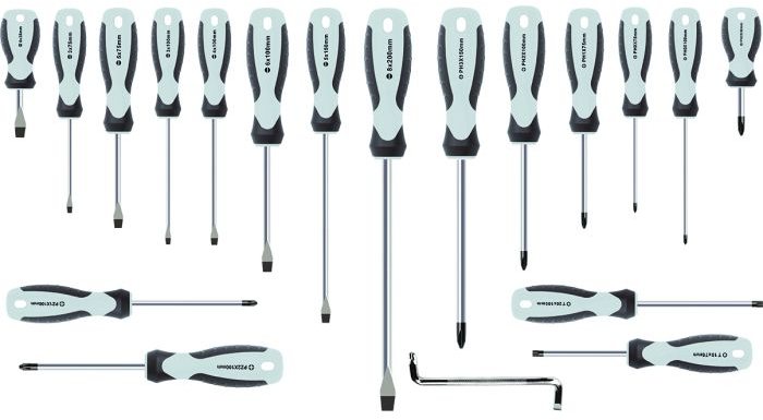 Jefferson Tools Jefferson Screwdriver Set 19 Piece - Screwdrivers ...