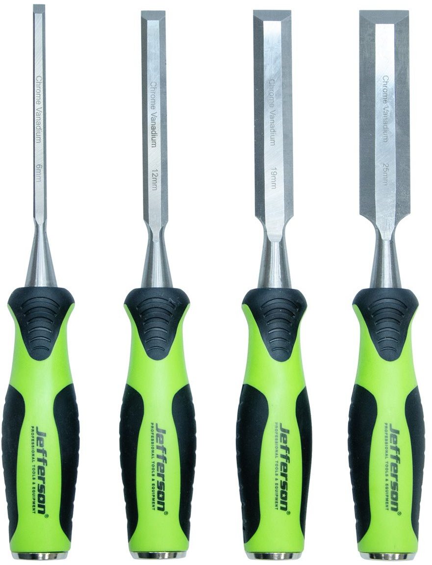 Jefferson Tools Jefferson Wood Chisel Set 4 Piece - Saws, Knives & Blades