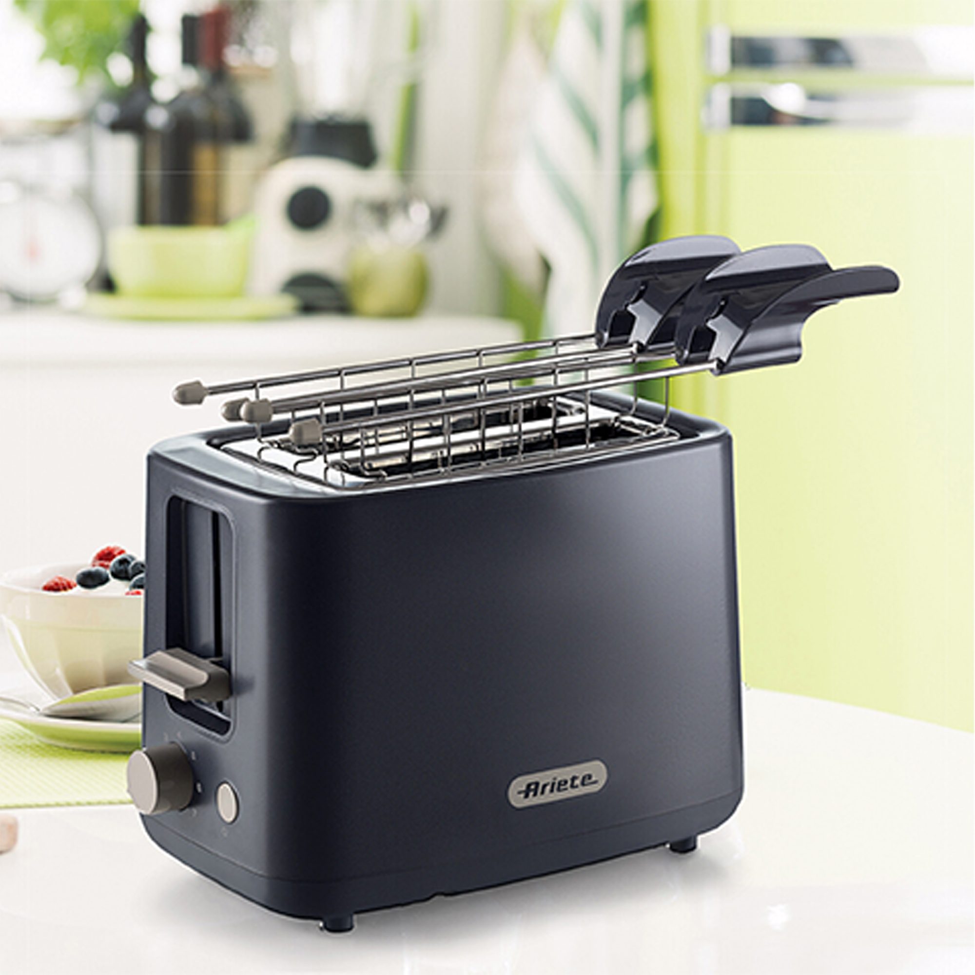 ARIETE Ariete Breakfast Line 2 Slice Toaster Dark Grey - Kettles ...