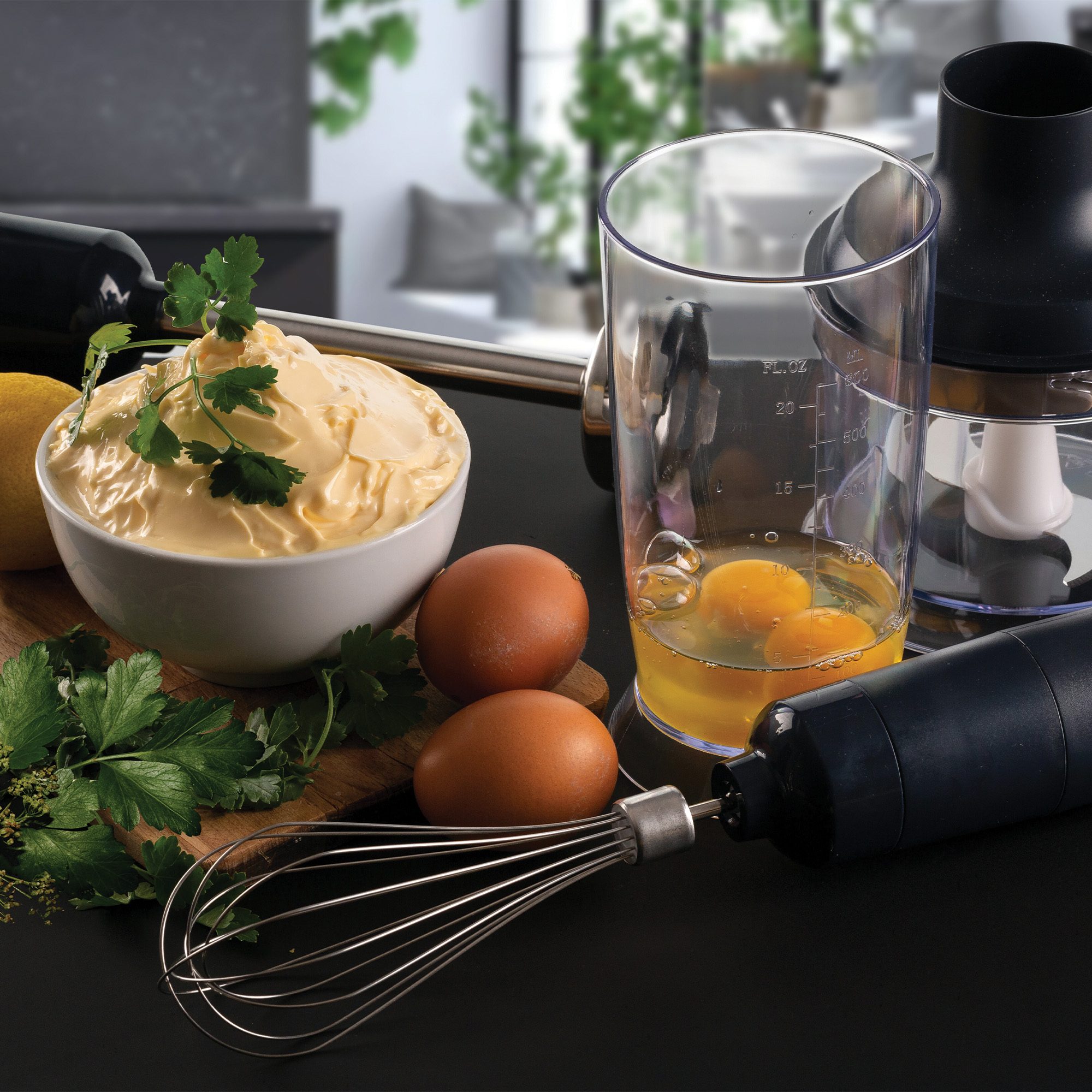 ARIETE Ariete 3 In 1 Hand Blender, Whisk & Chopper Dark Grey 700w ...