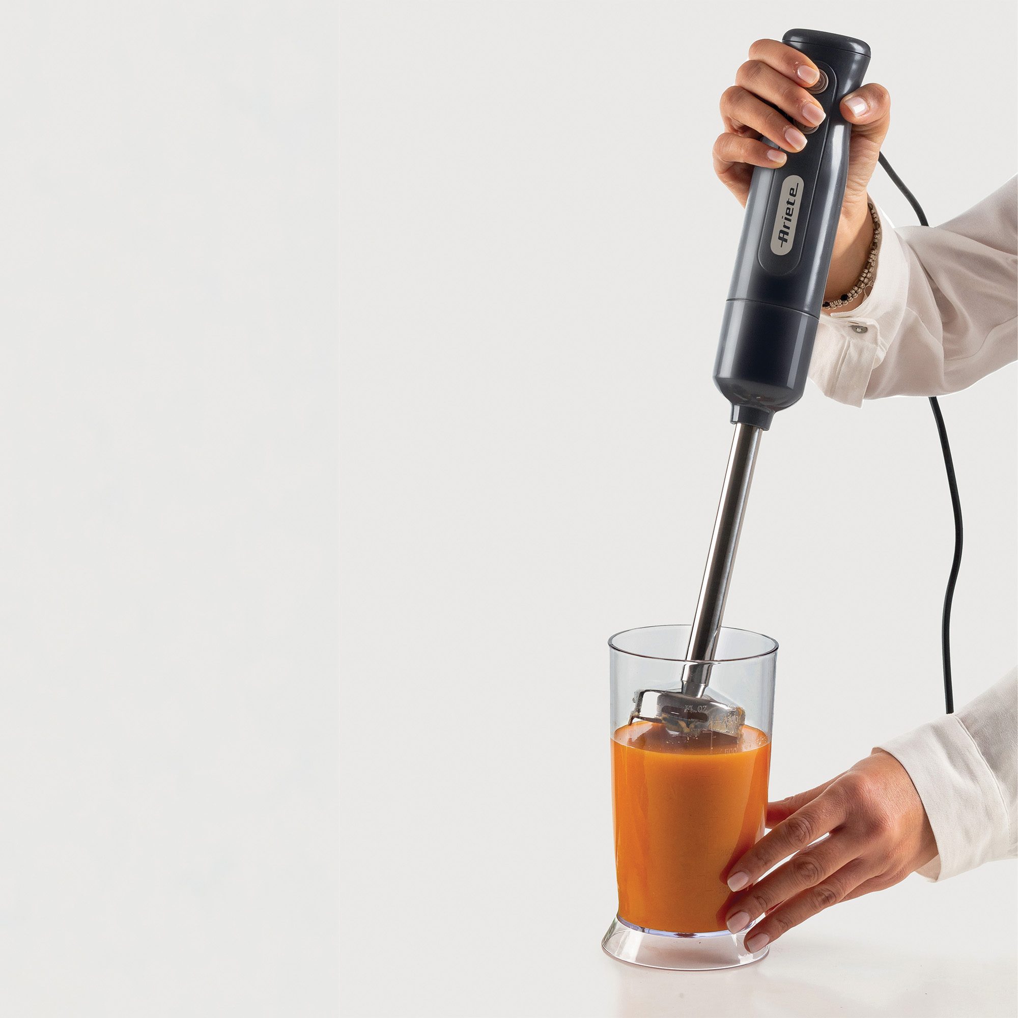 ARIETE Ariete 3 In 1 Hand Blender, Whisk & Chopper Dark Grey 700w ...