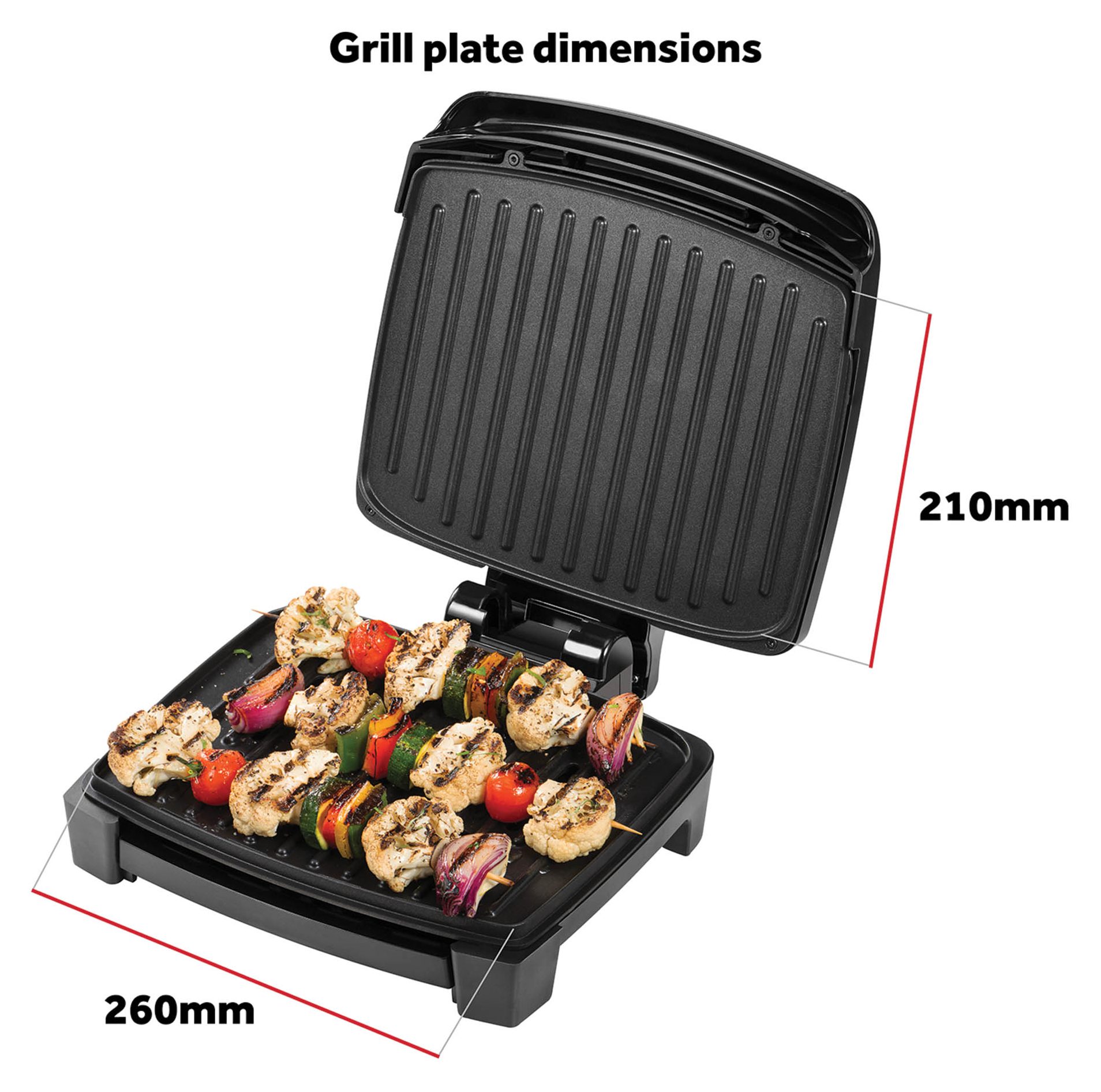 George Foreman Immersa Dishwasher Safe Medium Grill - Kettles & Toasters