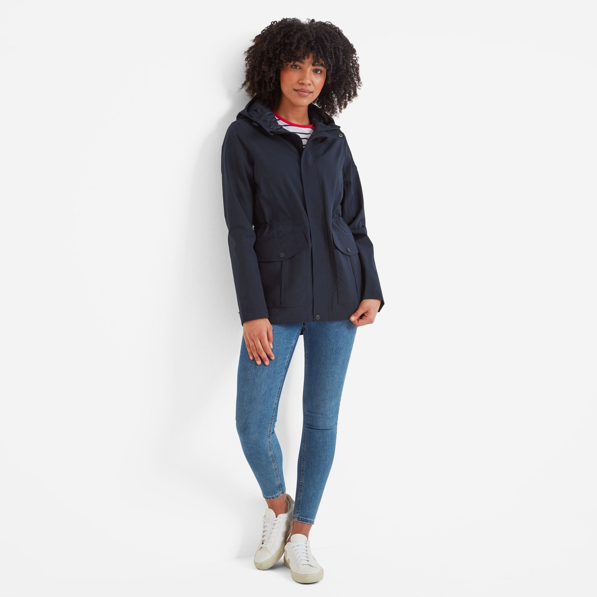 Tog24 Burradon Waterproof Jacket Dark Indigo - Tog 24