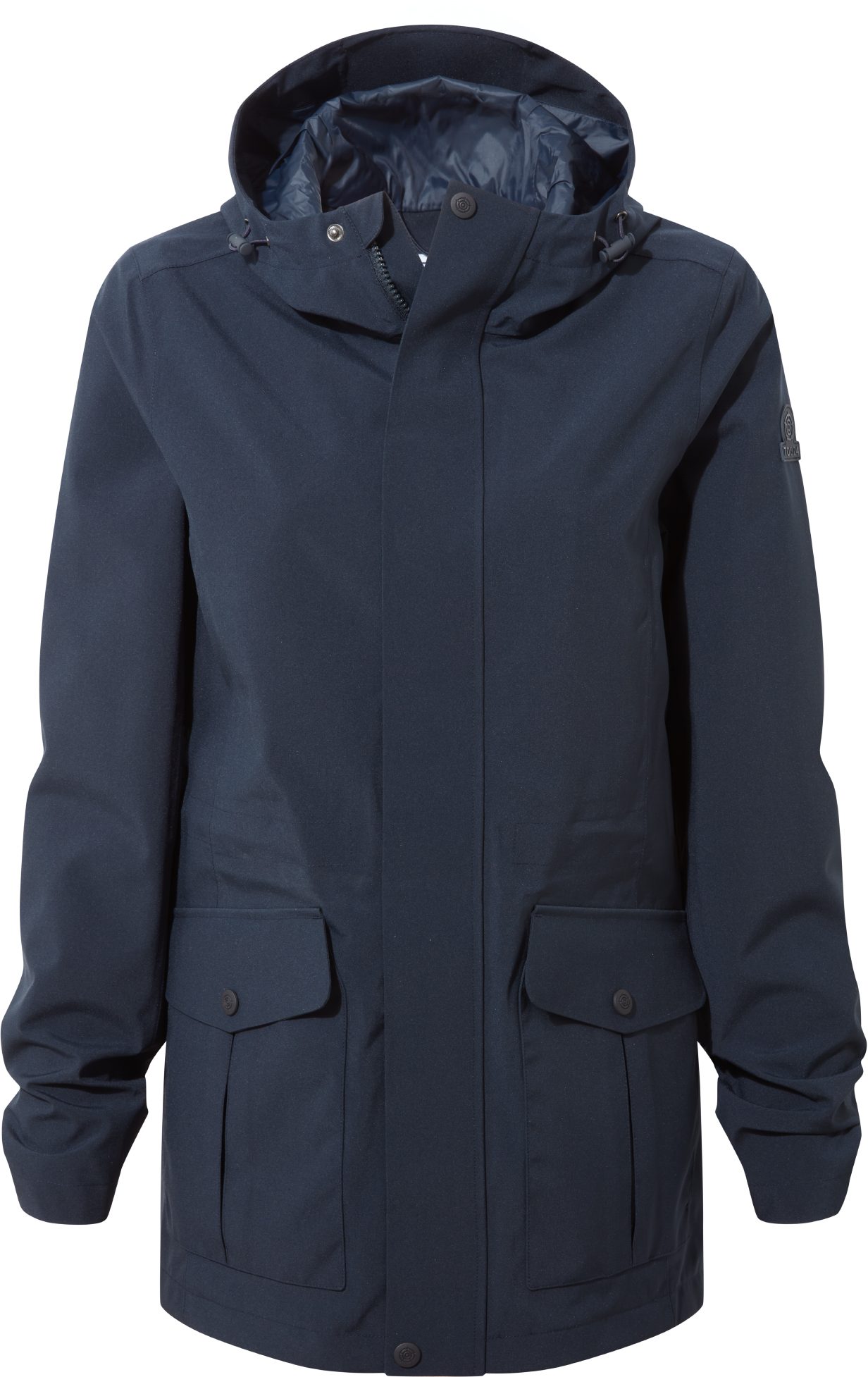 Tog24 Burradon Waterproof Jacket Dark Indigo - Tog 24