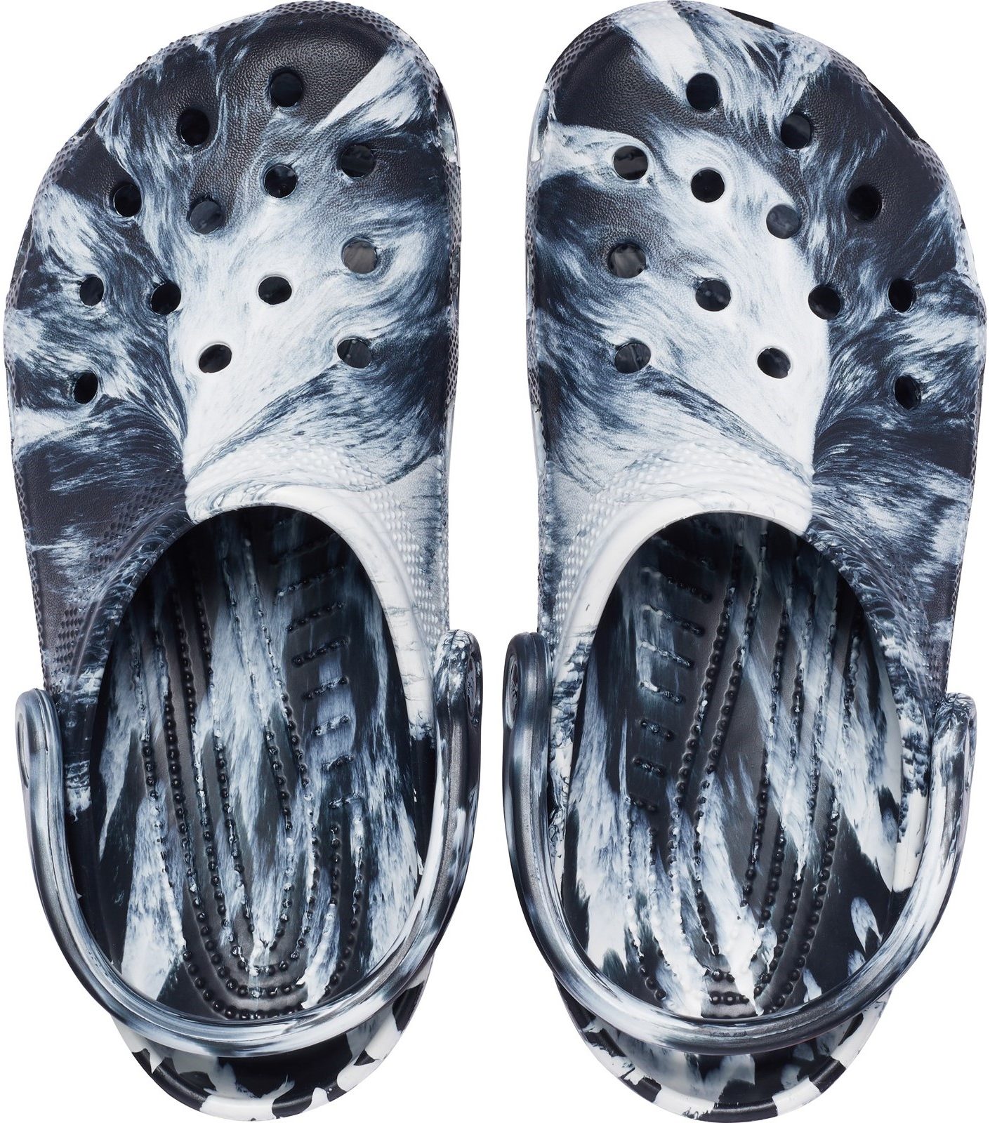 Crocs Marble White/Black - Crocs