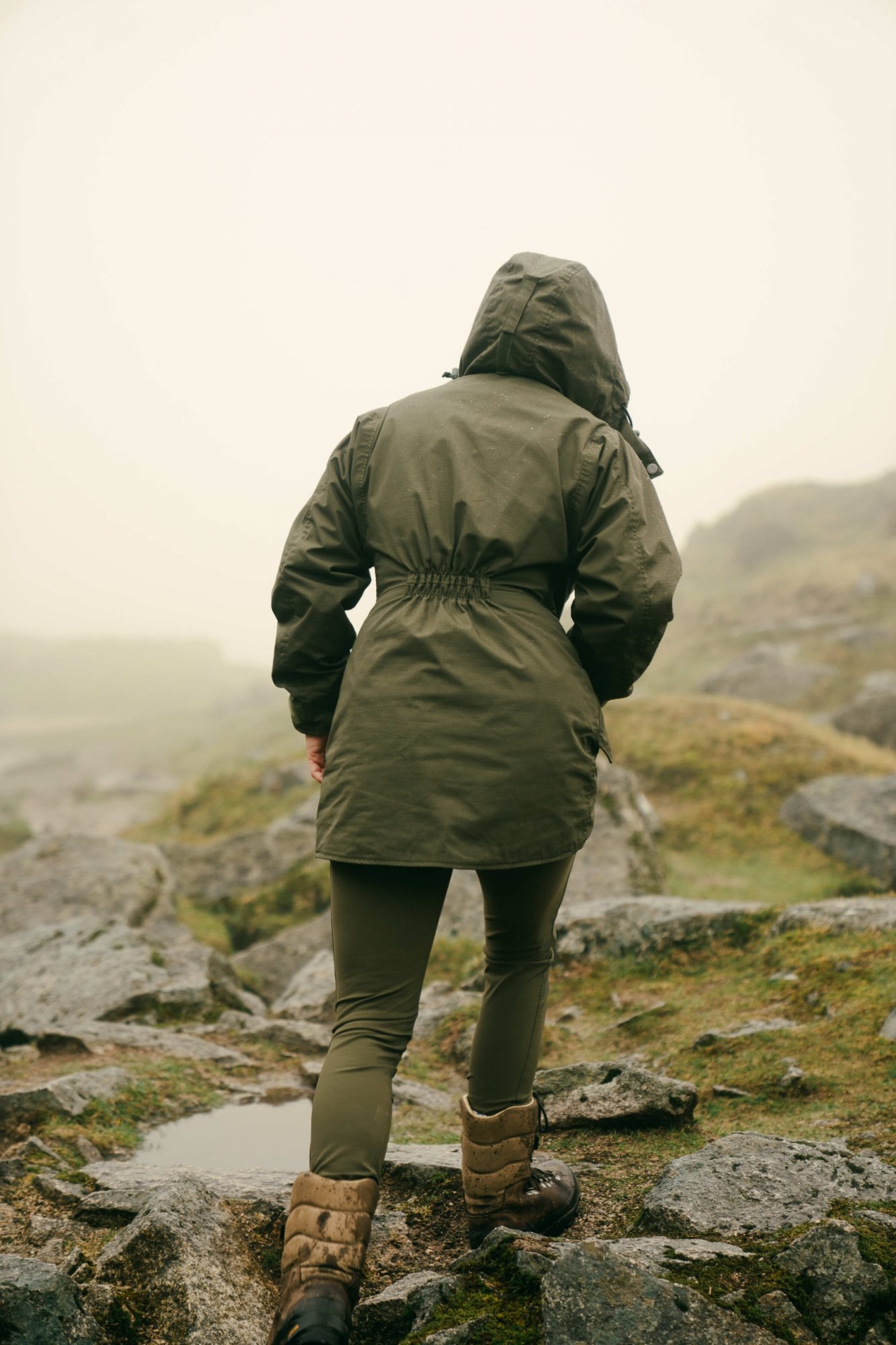 Fortis Ladies Waterproof Field Jacket Olive - Fortis