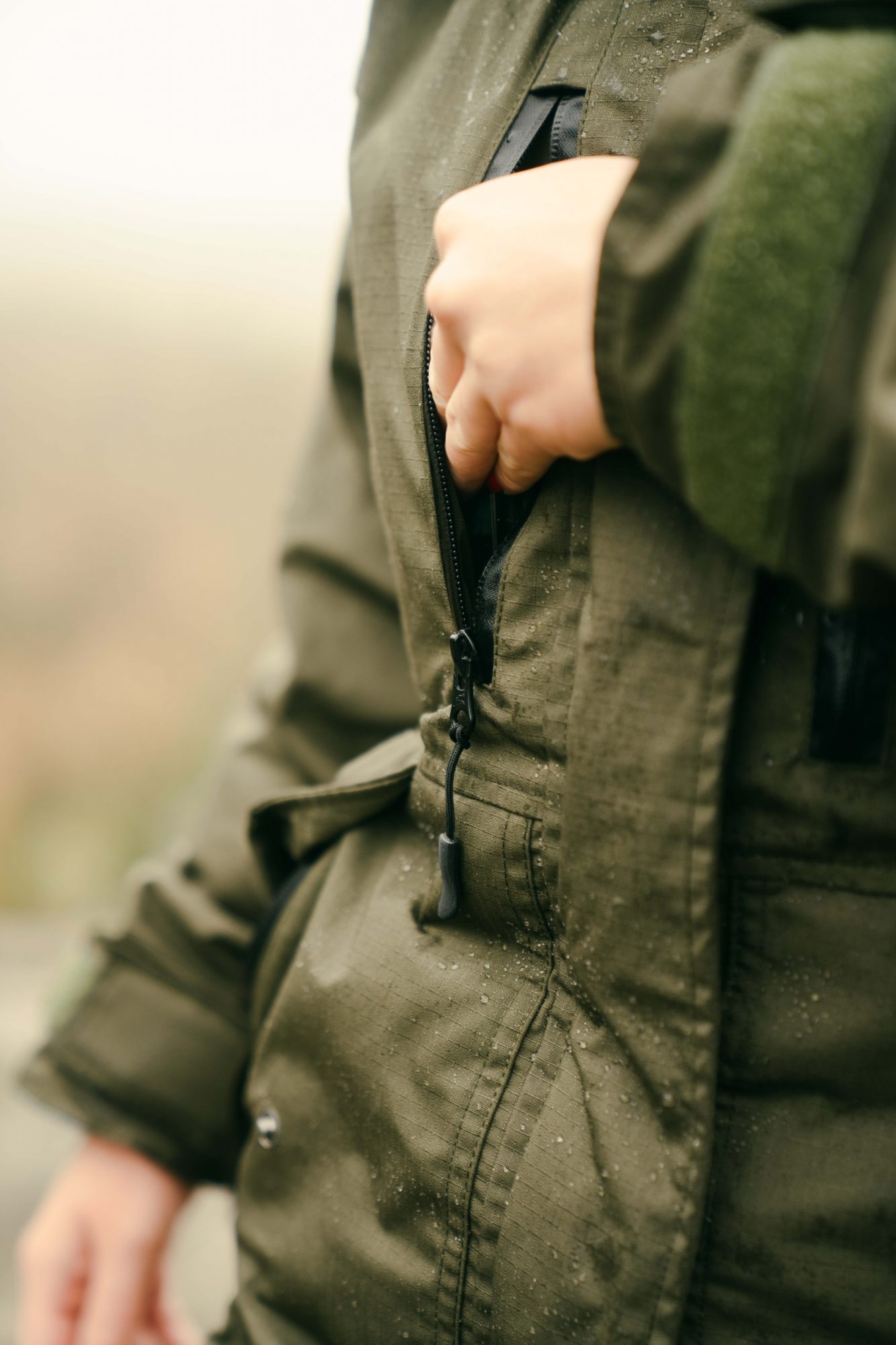 Fortis Ladies Waterproof Field Jacket Olive - Fortis