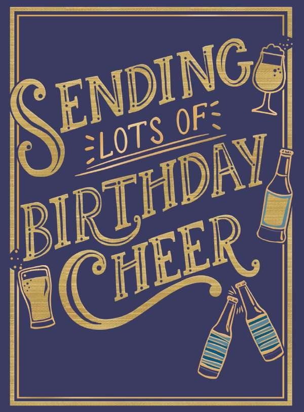 Birthday Cheer Card - Birthday