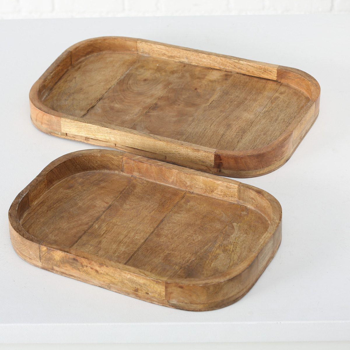 Boltze Tikko Mango Wood Tray - Kitchenware