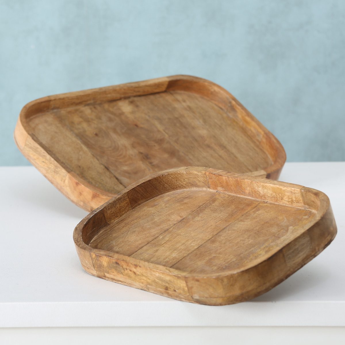 Boltze Tikko Mango Wood Tray - Kitchenware