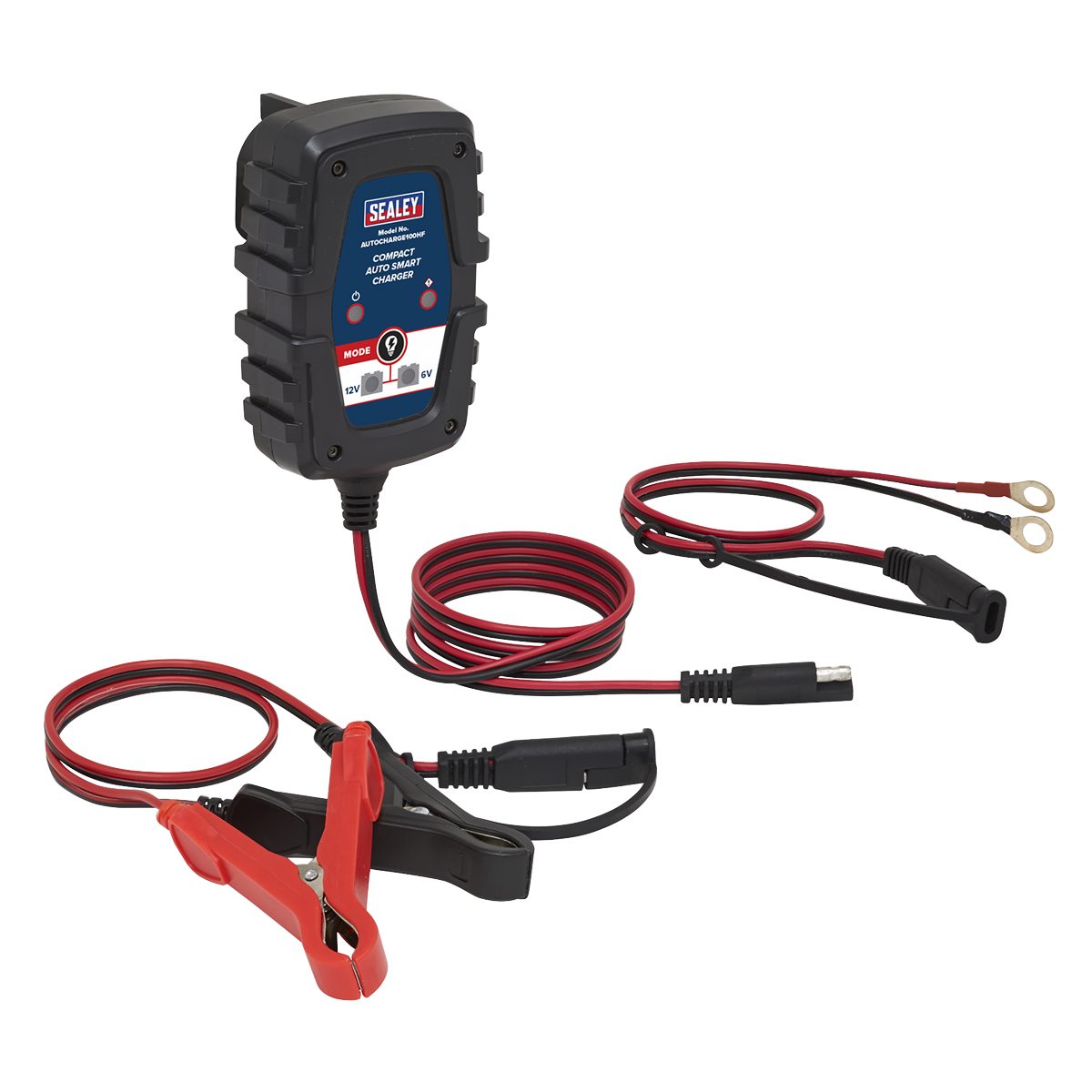 Sealey Compact Smart Trickle Charger & Maintainer 6/12v 1a - Electrical