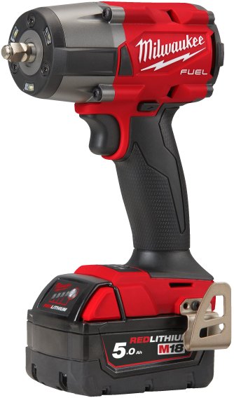 MILWAUKE Milwaukee M18 Fuel 3/8" Mid Torque Impact Wrench Kit ...