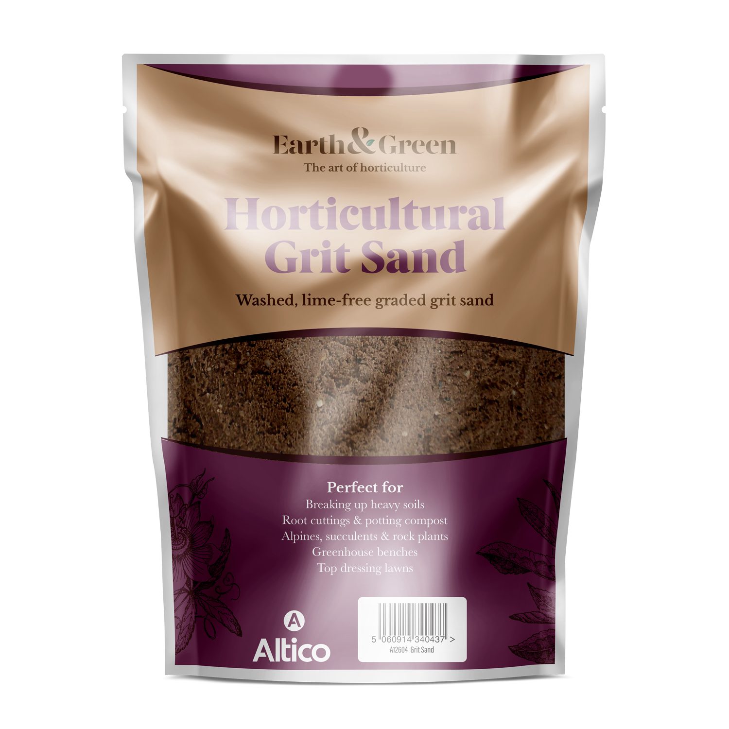 Altico Horticultural Grit Sand Pouch 0-4mm - Aggregates & Stone