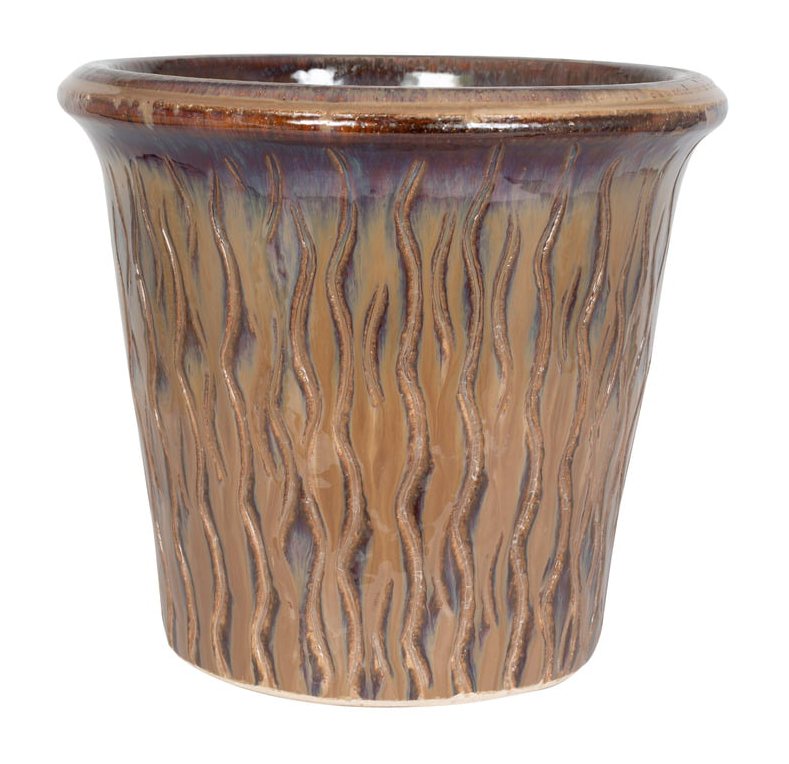 Apta Obsidian Cone Plant Pot - Outdoor Pots