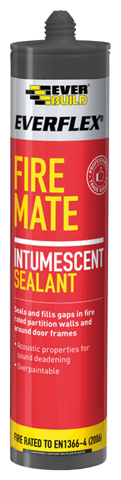 Everbuild Everflex Pyromate White 290ml - Sealants & Fillers
