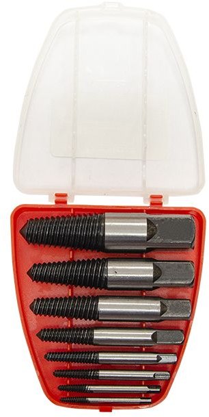 Jefferson Tools Jefferson Screw & Stud Extractor Set 8 Piece ...