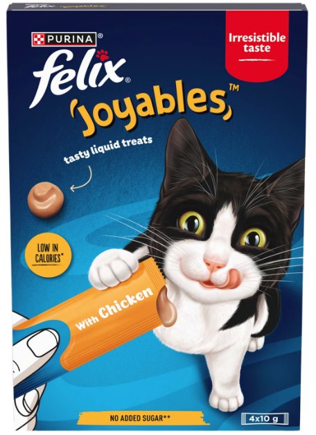Felix Joyables Liquid Cat Treat 4 x 10g - Cat Treats