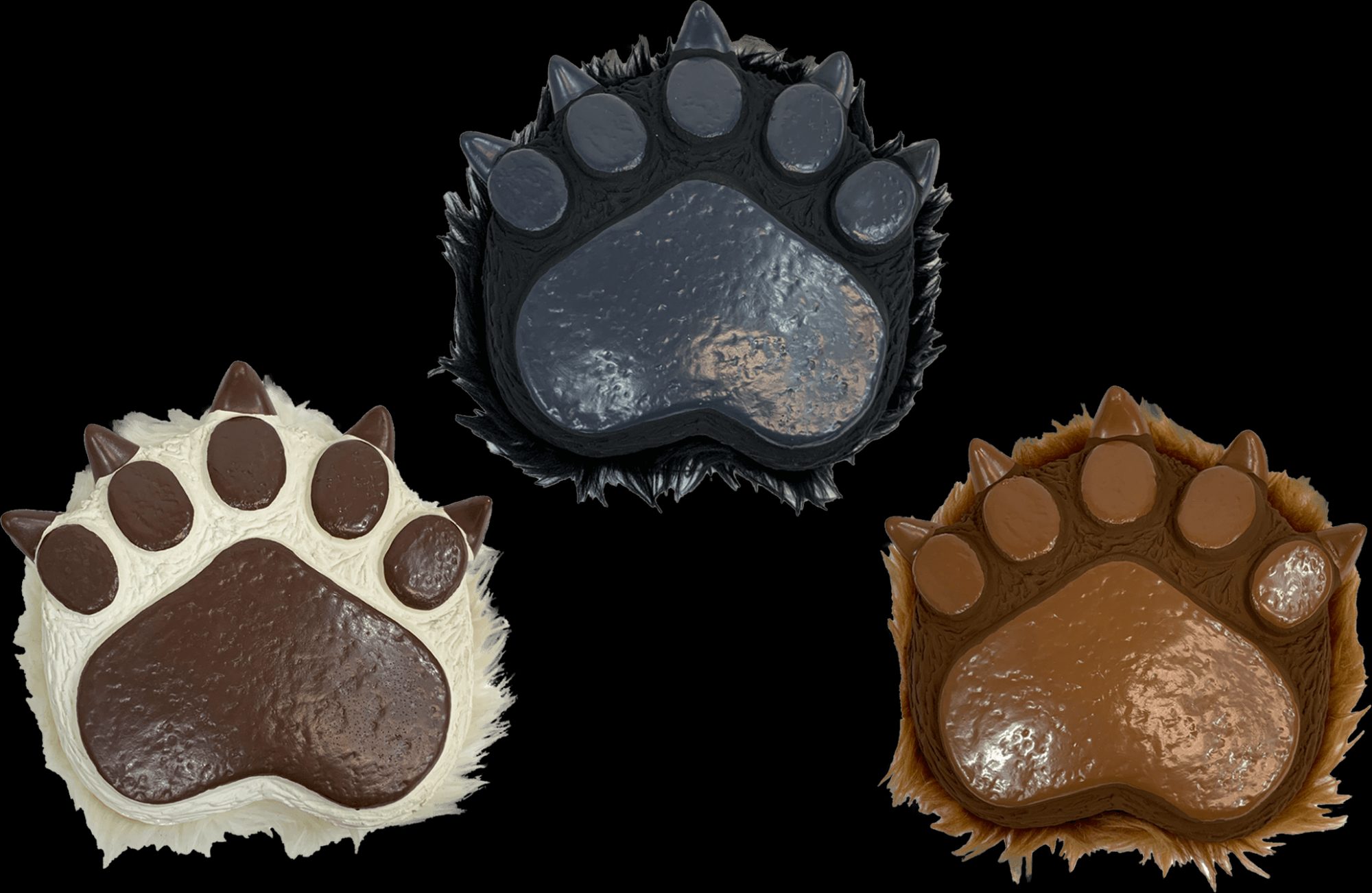 HAPPYPET Happy Pet Bear Paw Assorted - Soft Toys