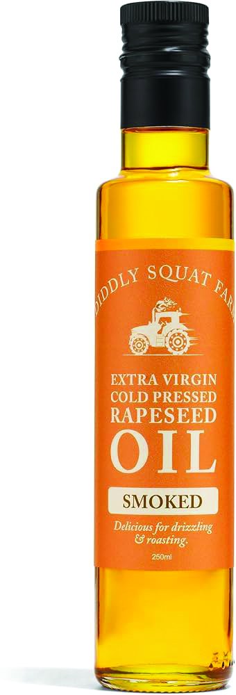 Diddly Squat Oak Smoked Rapeseed Oil 250ml - Condiments