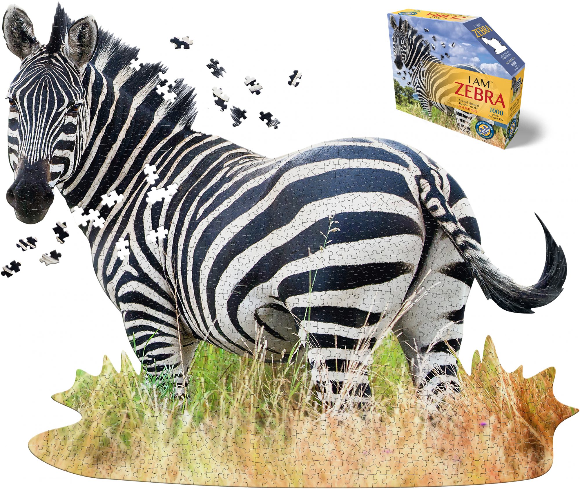 MADDCAPP Madd Capp Zebra Jigsaw 1000 Piece - Homeware