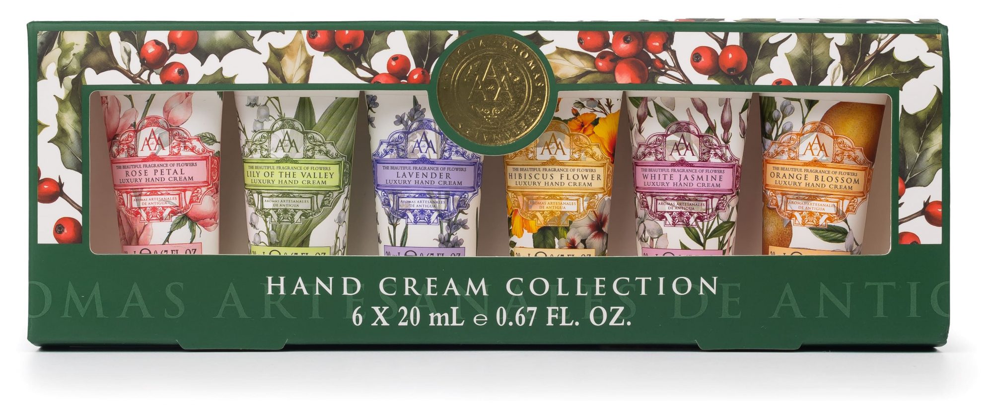 AAA Festive Hand Cream Collection 6 x 20ml - Bathroom