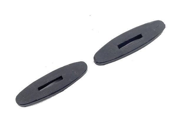 HY Equestrian Rein Stops Black 2 Pack - Bridle Wear