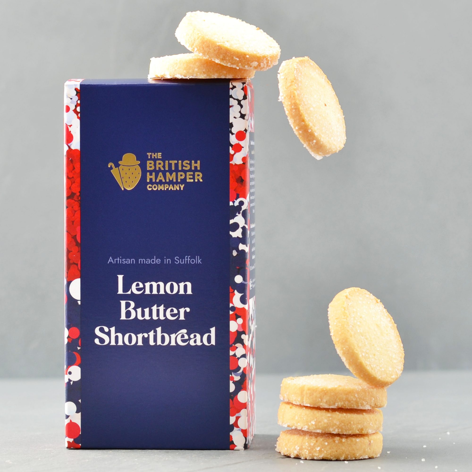 British Hamper Lemon Butter Shortbread 150g - Biscuits & Cakes