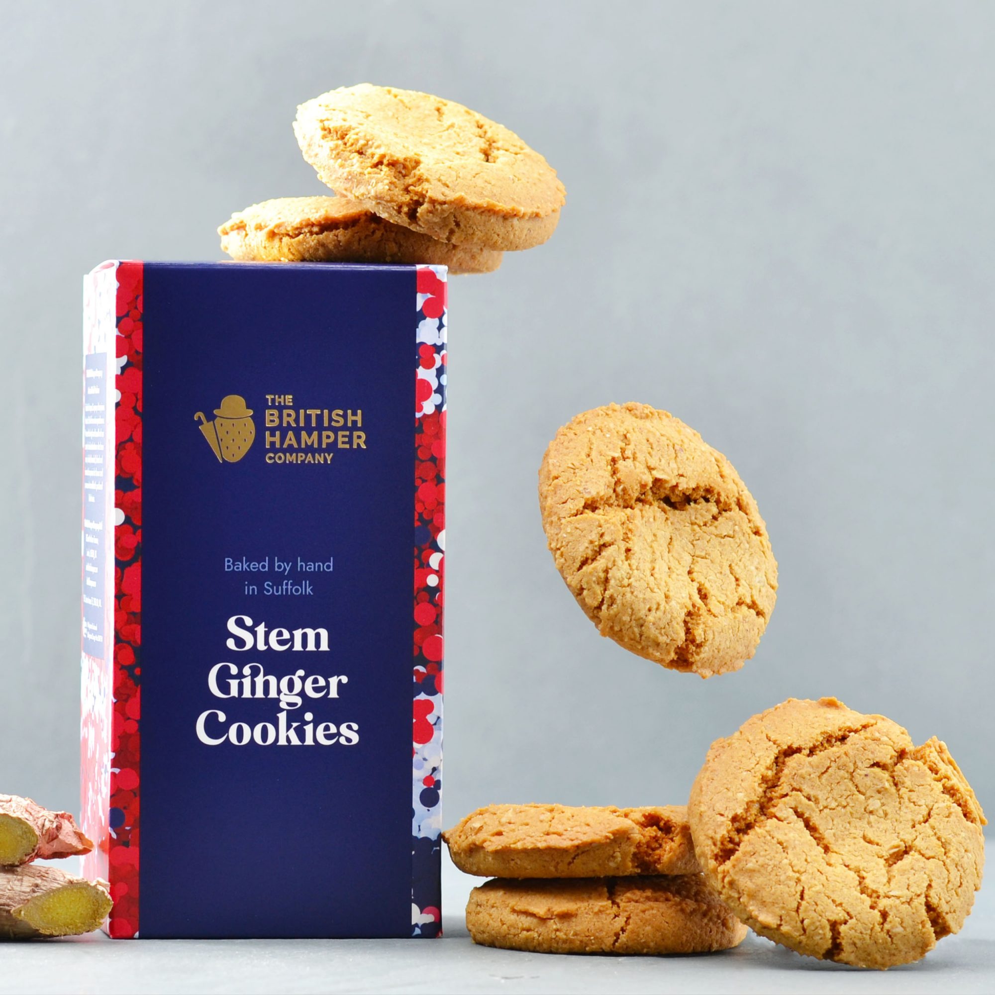 British Hamper Stem Ginger Cookies 150g - Biscuits & Cakes