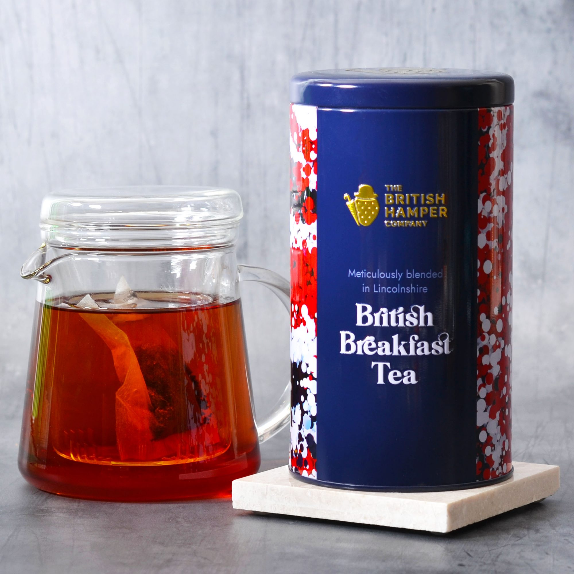 British Hamper British Breakfast Tea Tin 40 Pack - Tea, Coffee & Hot ...