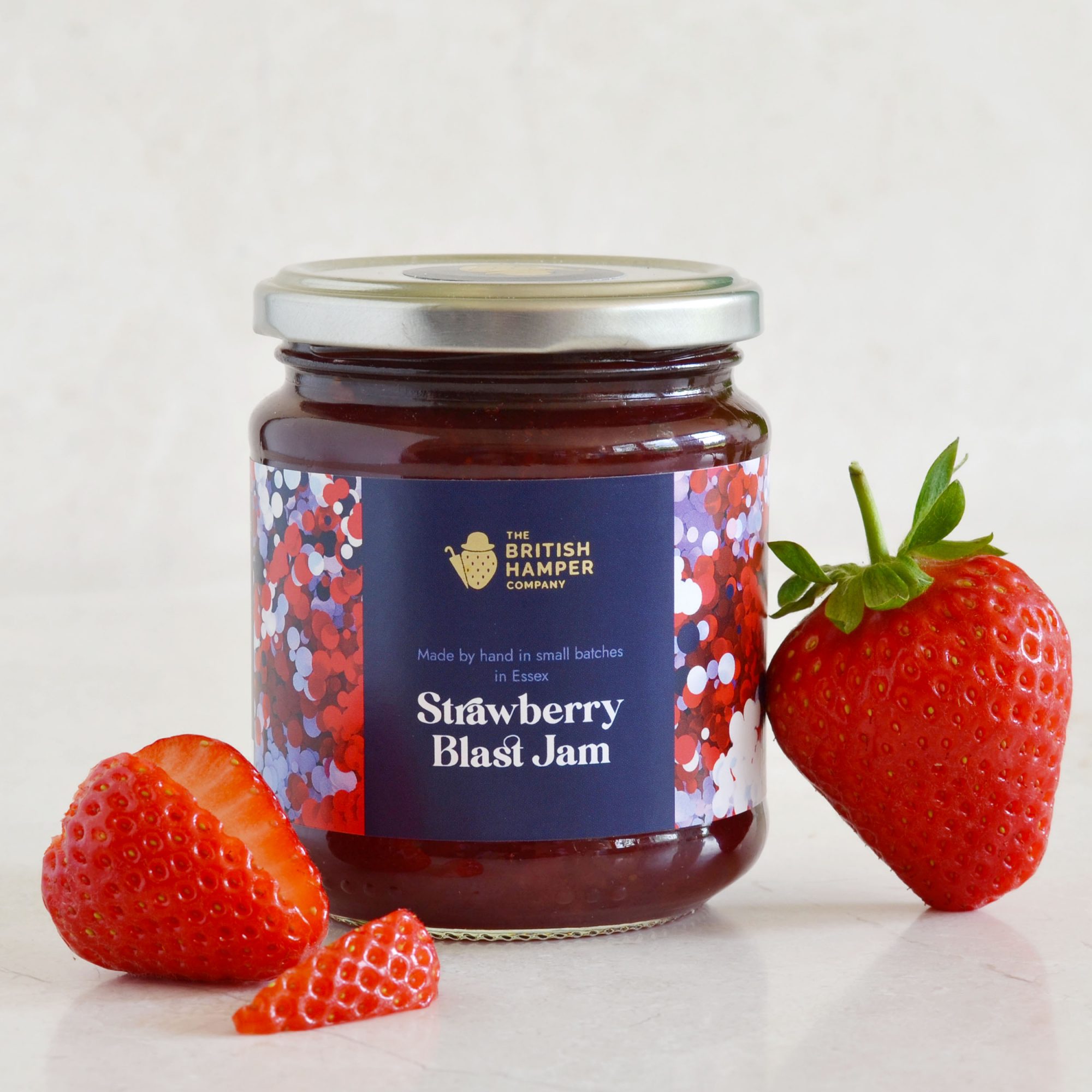 British Hamper Strawberry Blast Jam 340g - Food & Drink