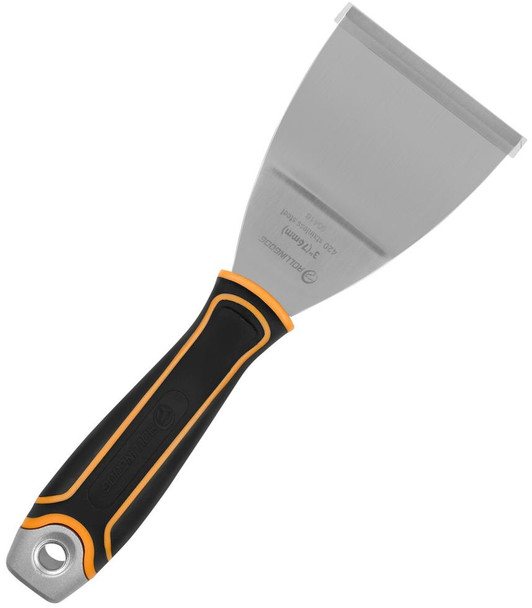 Rolling Dog Angled Chisel Scraper 3" - Trowels & Scrapers