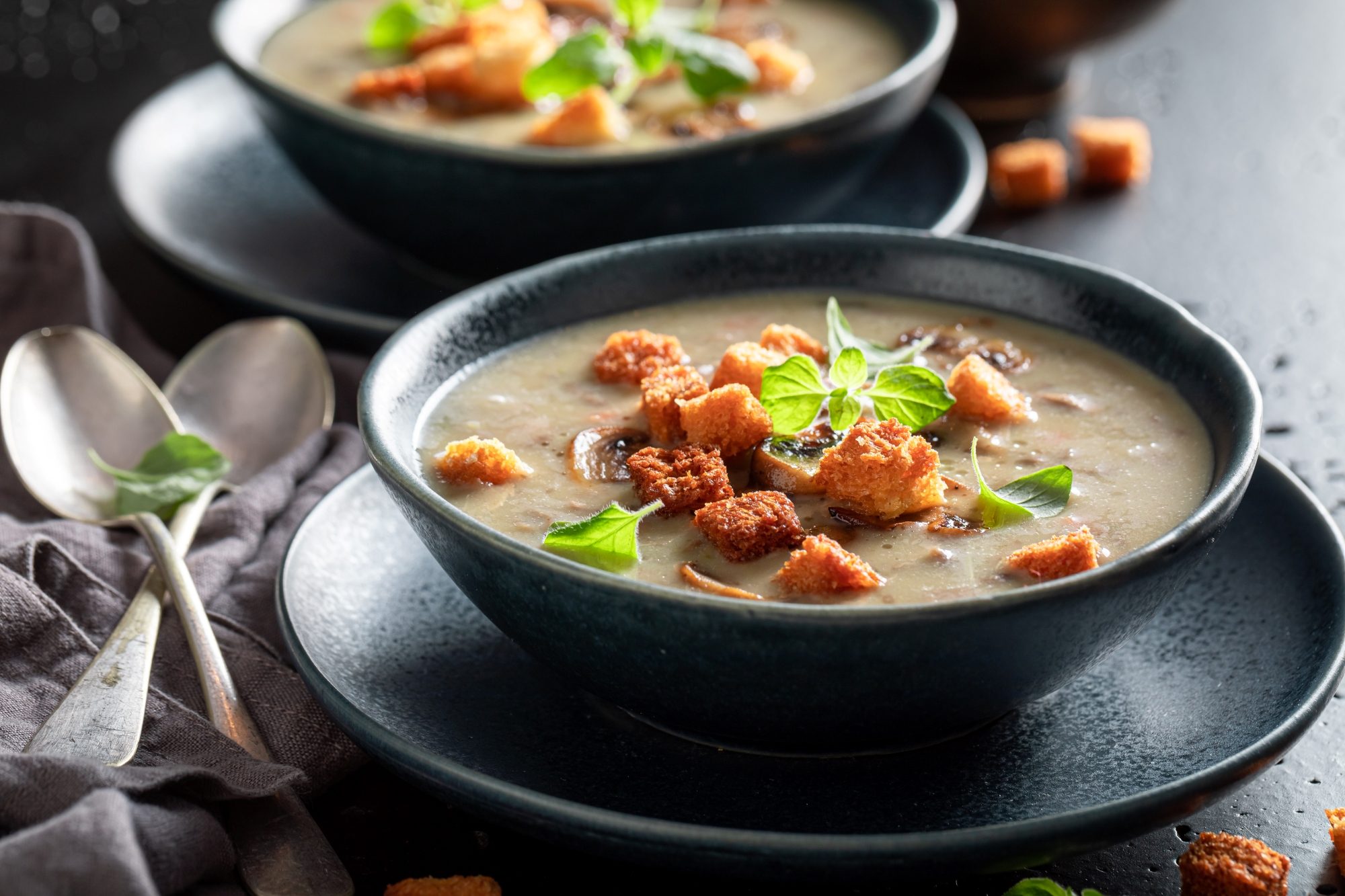 Bistro Chef Frozen Wild Mushroom Soup For 1 - Ready Meals