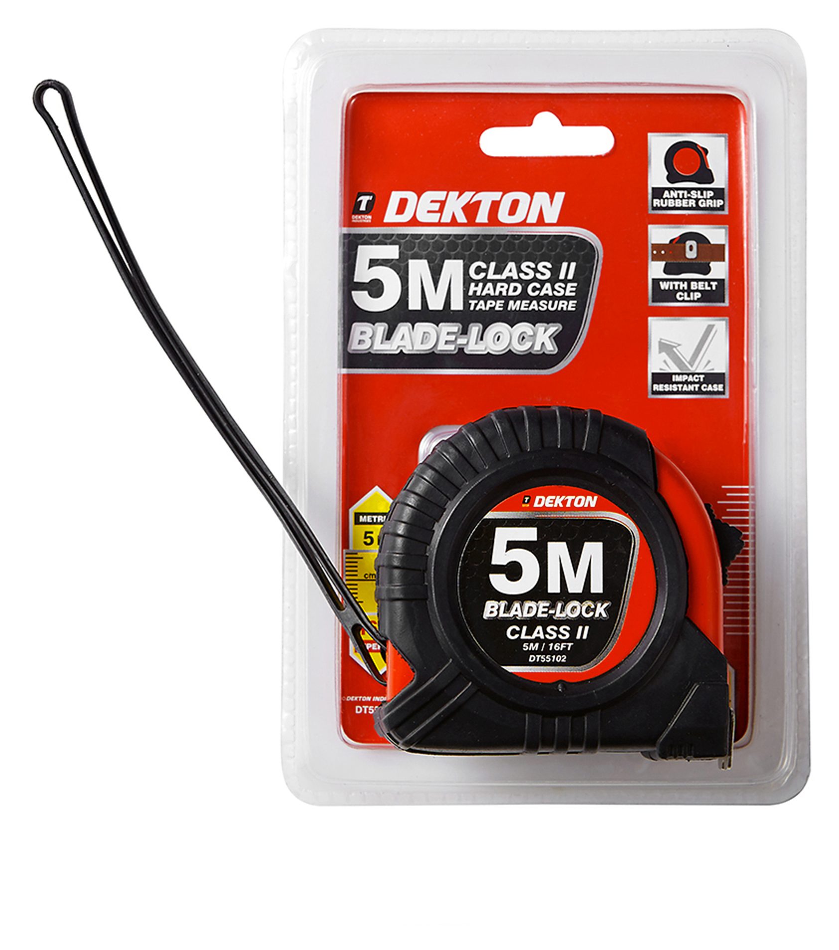 Dekton Tape Measure 5m x 19mm - Measuring