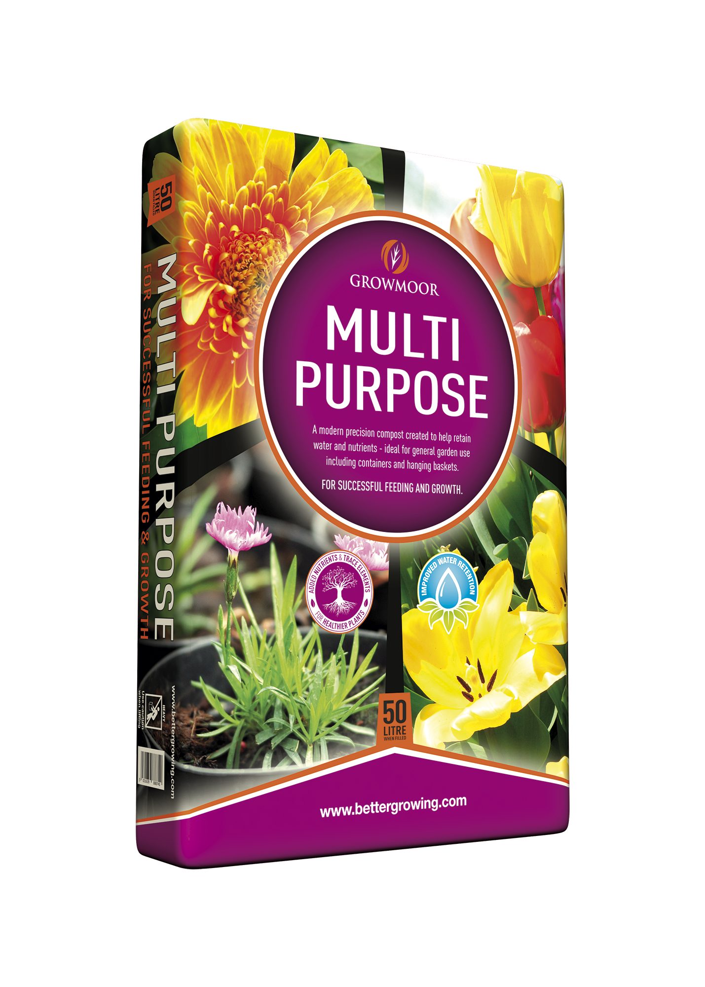 Growmoor Multi Purpose Compost 50L - Buy Compost Online