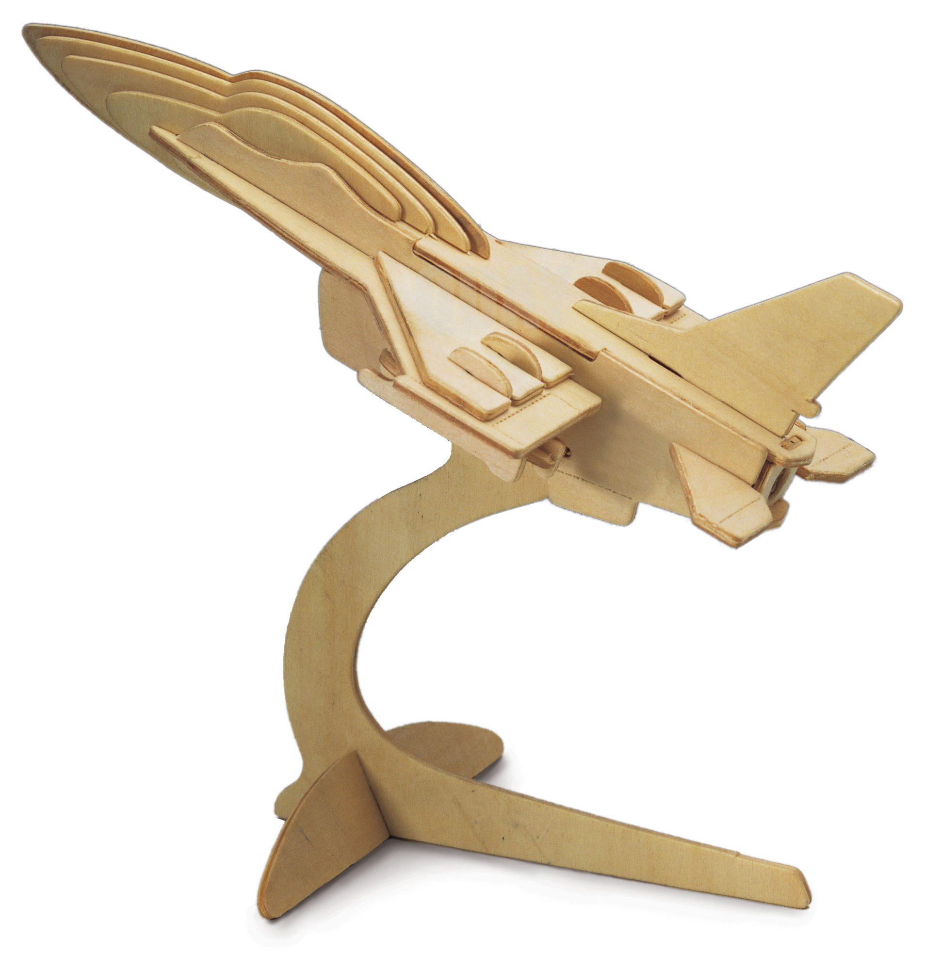 Quay F-16 Fighting Falcon Wooden Craft Kit - Craft Kits