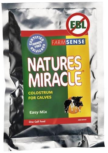 Farmsense Natures Miracle Colostrum Sachet 225g - Calf Colostrum ...