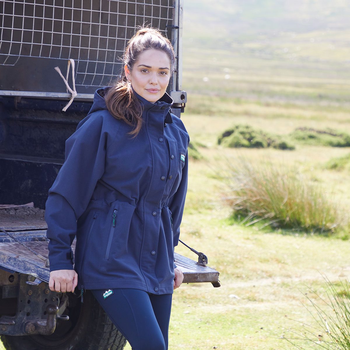 Ridgeline Classic Monsoon Jacket Navy - Ridgeline