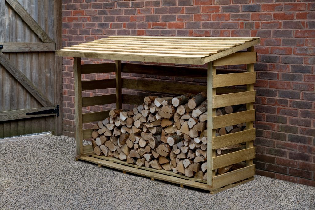 Forest Garden Pent Log Store Storage Bins forest-garden-pent-log-store-storage-bins