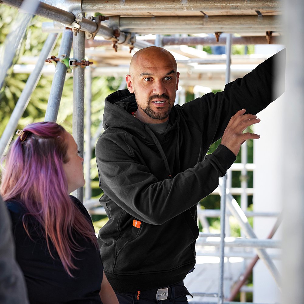 Scruffs Workwear Scruffs Eco Worker Hoodie Black - Scruffs Workwear