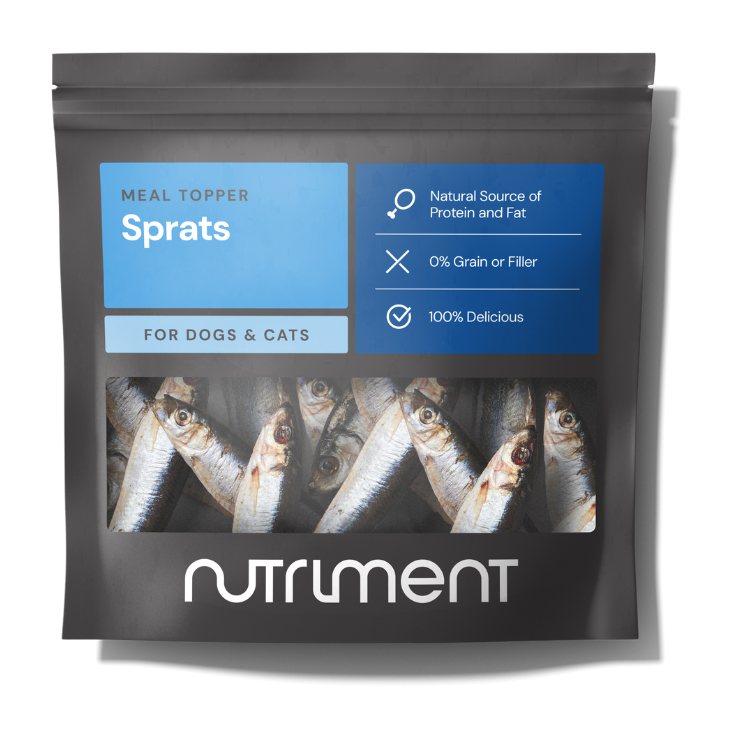 Nutriment Frozen Whole Sprats 1kg - Dog
